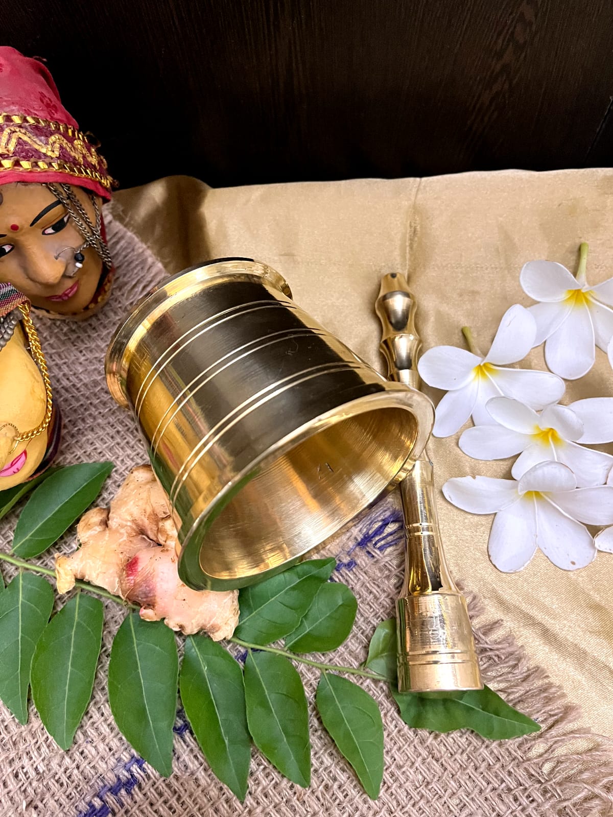 Brass Beetle Khalbatta - Traditional Imam Dasta – Brass Globe