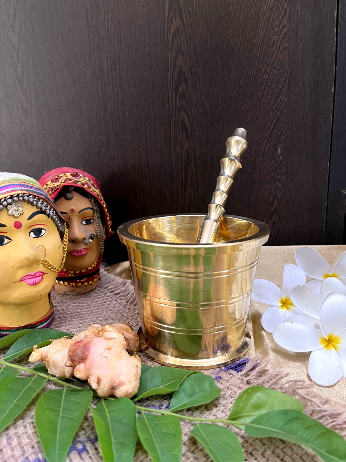 Brass Beetle Khalbatta - Traditional Imam Dasta – Brass Globe