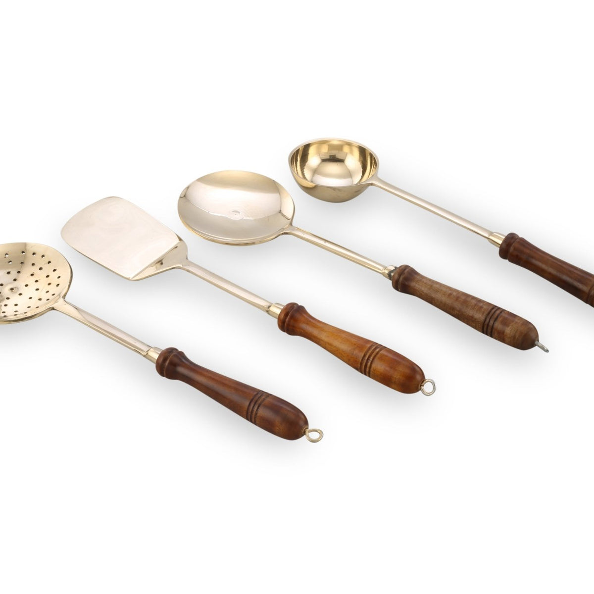 Premium Brass Cooking Cutlery – Brass Globe
