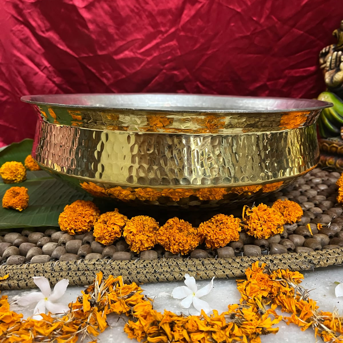 Tin-Coated Brass Lagaan: High-Quality – Brass Globe