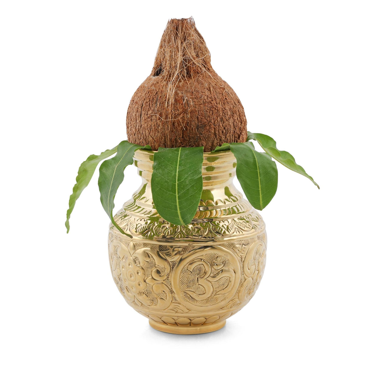 Brass Pooja Kalash: Traditional Pitcher for Worship – Brass Globe